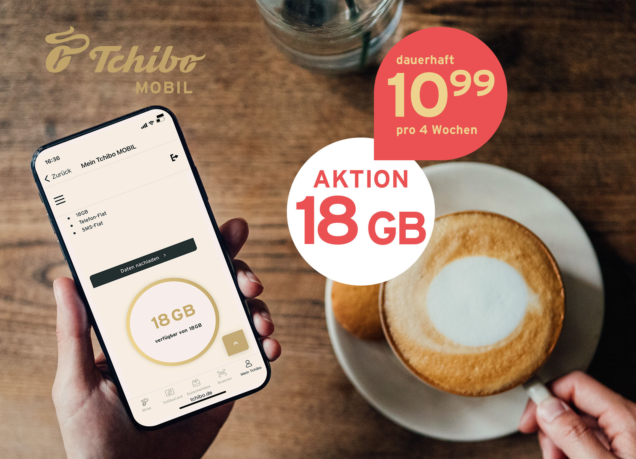 200 % mehr Datenvolumen und inklusive 5G, Tchibo GmbH, Story - lifePR