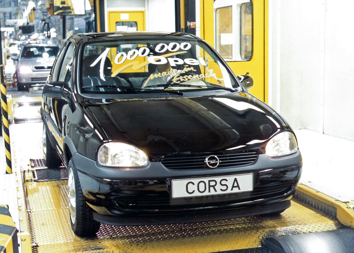 25 Years Ago: One Millionth Opel “Made in Eisenach” is Produced, Opel ...