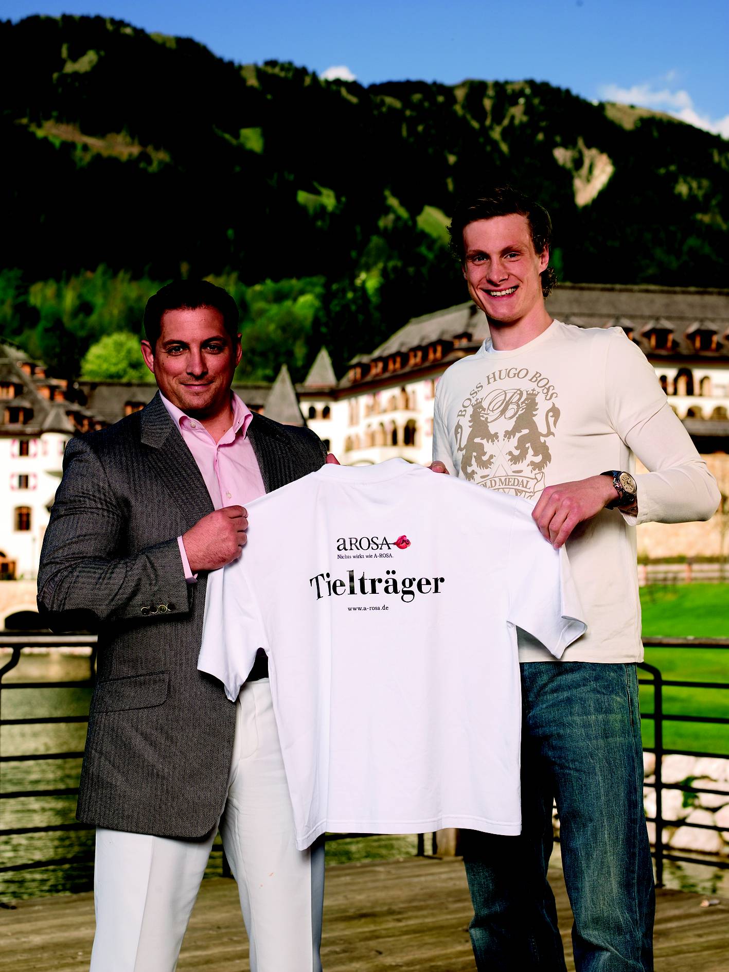 Marcell Jansen und A-ROSA starten Charity-Projekt, A-ROSA Flussschiff ...