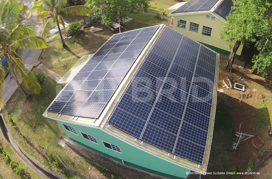 New DHYBRID project in the Caribbean commissioned - 490,000 liters of ...