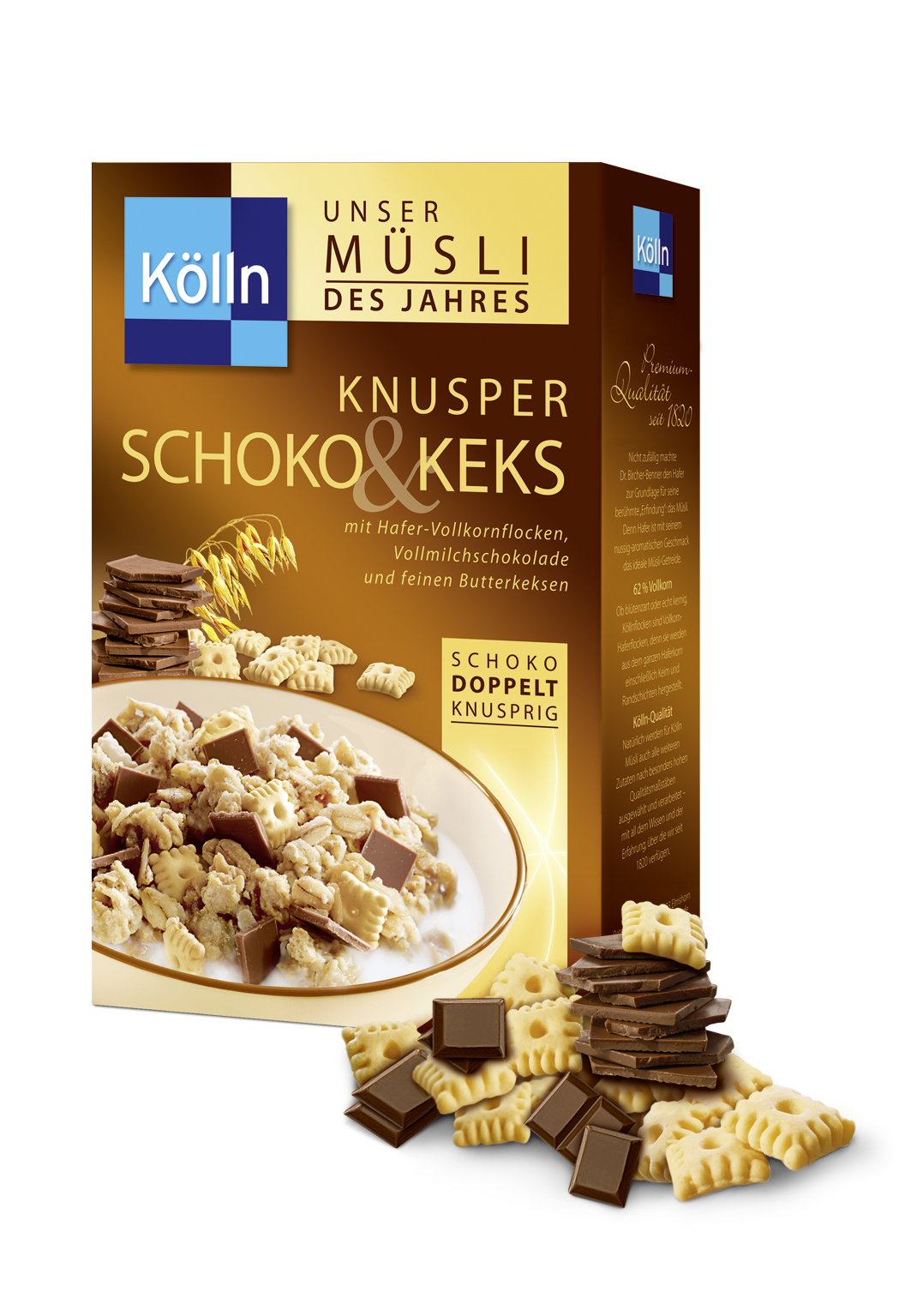 Kölln Müsli Knusper Schoko & Keks, Peter Kölln GmbH & Co. KGaA, Story ...