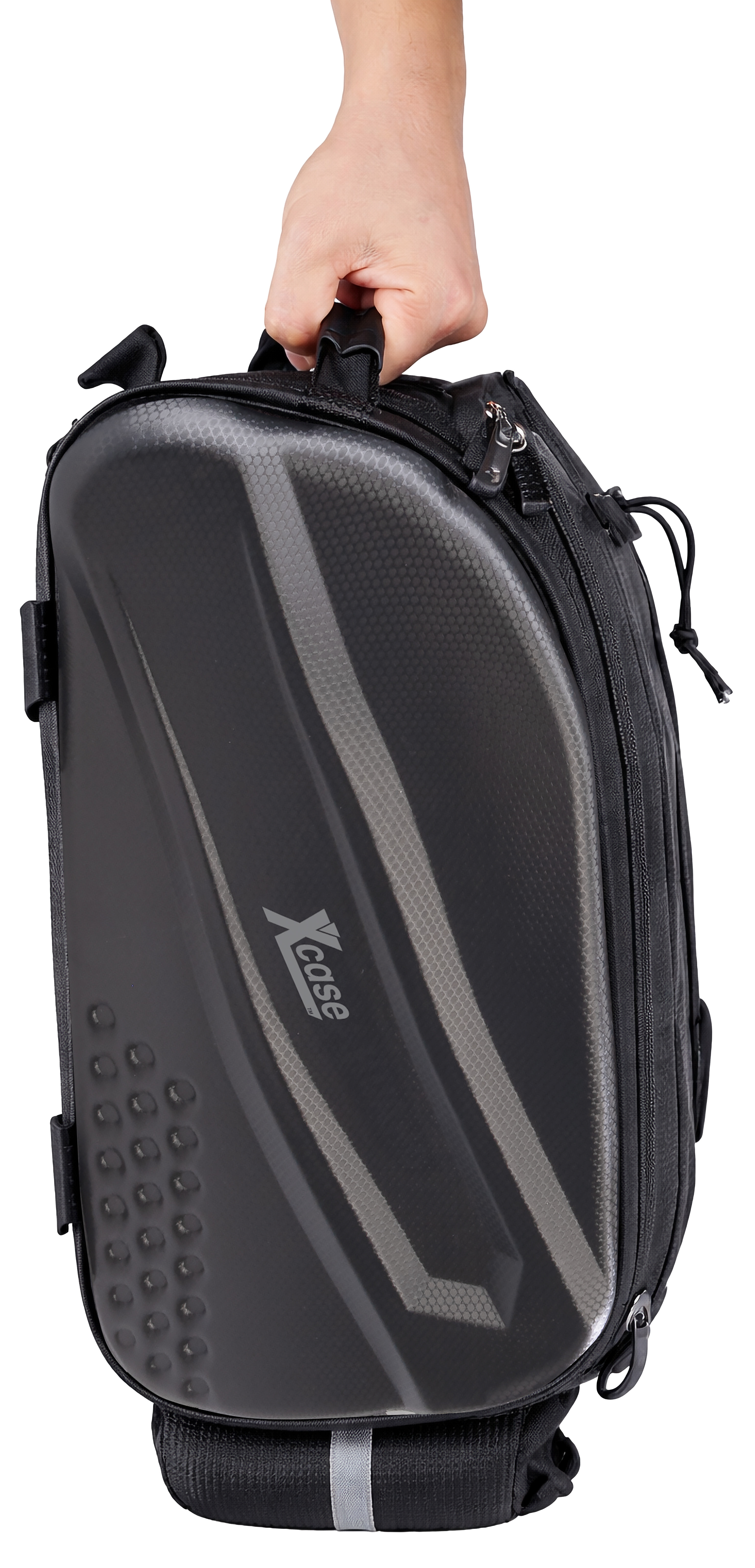 Xcase 2in1-Fahrrad-Gepäckträgertasche, 10 Liter, Trageriemen ...
