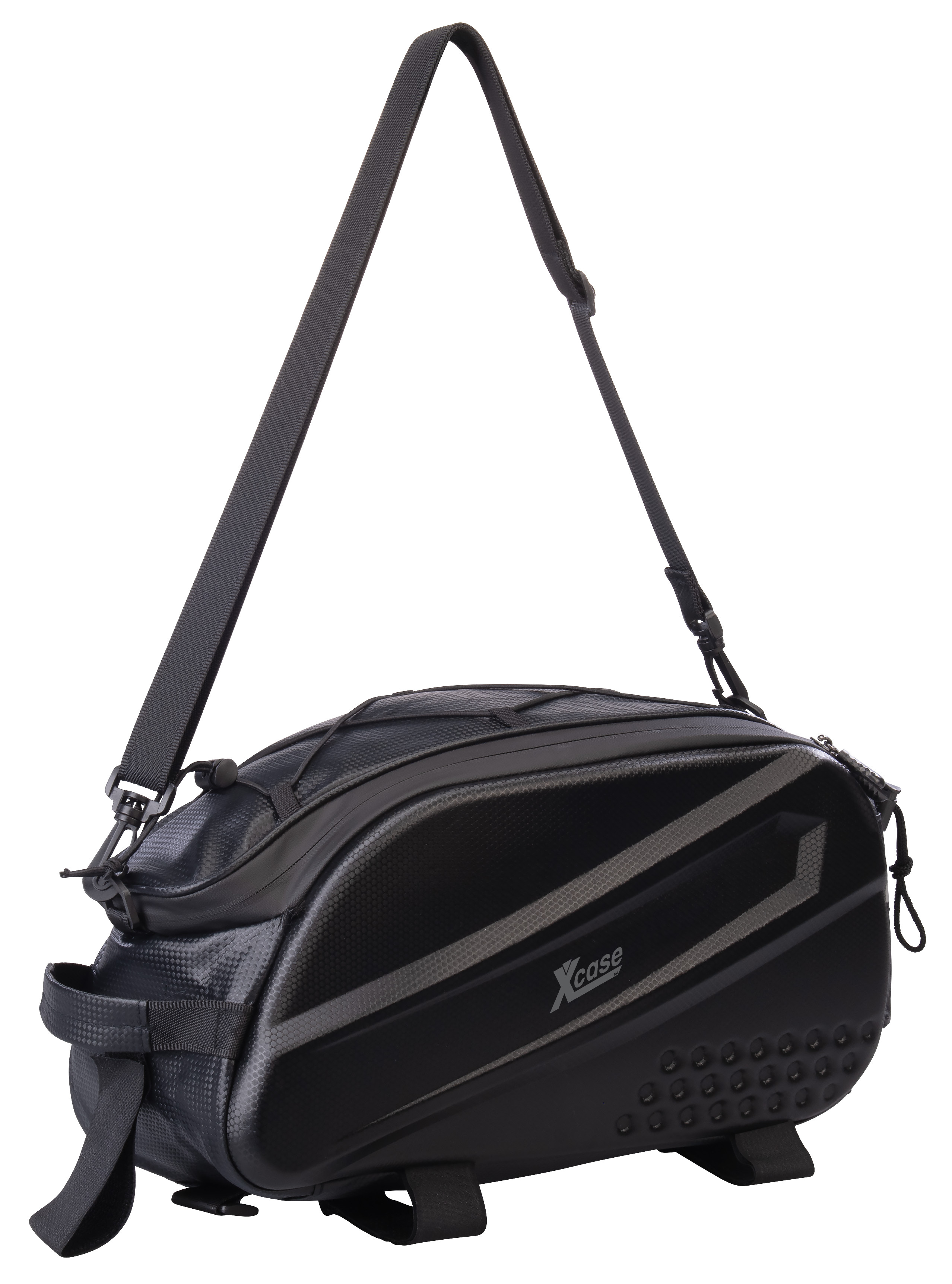 Xcase 2in1-Fahrrad-Gepäckträgertasche, 10 Liter, Trageriemen ...