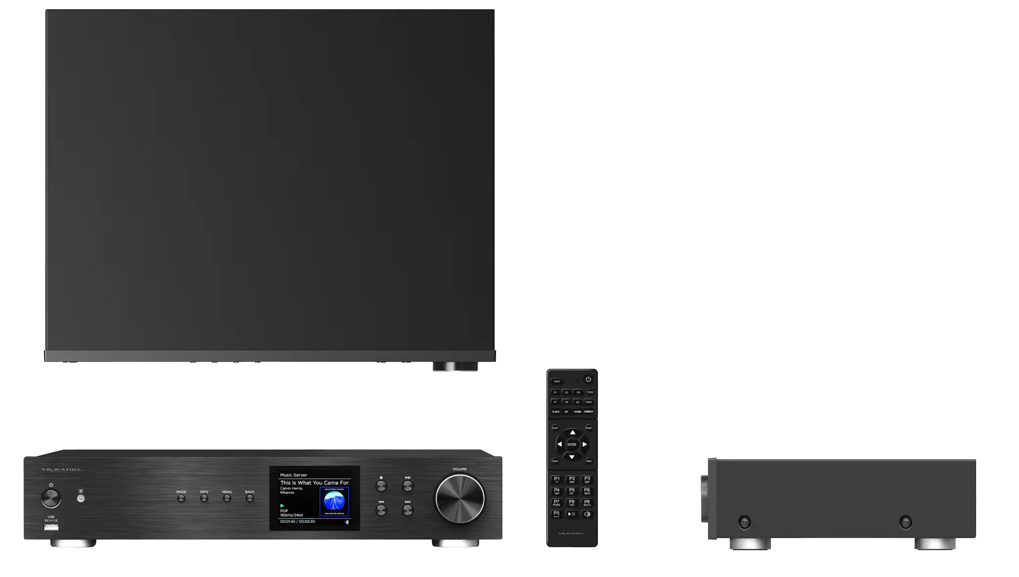 VR-Radio Digitaler WLAN-HiFi-Tuner IRS-705.HiFi, Internetradio, DAB+ ...