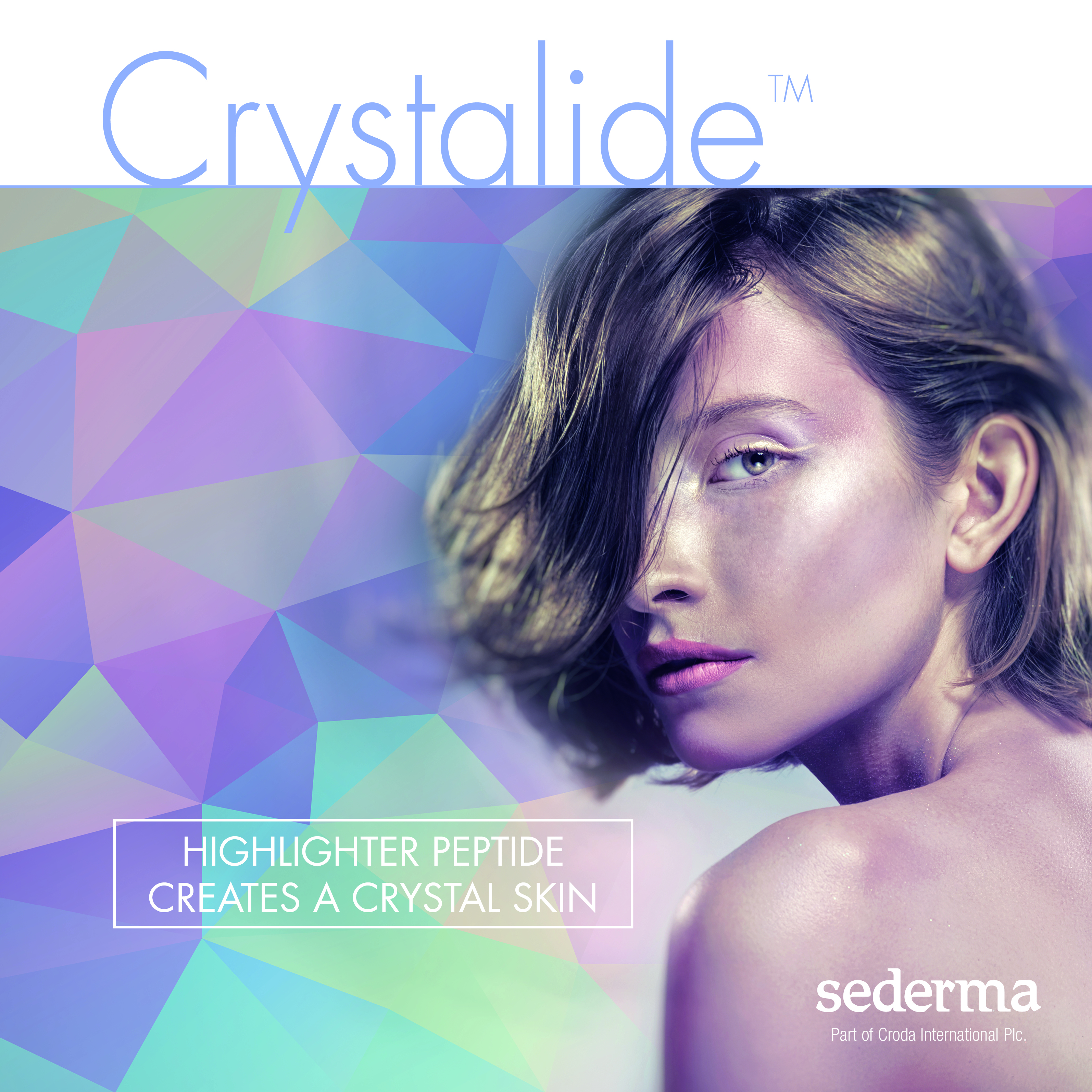 CRYSTALIDE™, Sedermas neustes Highlighter-Peptid für eine kristallklare ...