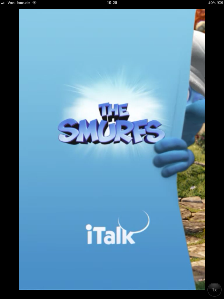 zuuka stellt SCHLÜMPFE-App 'iTALK SMURF' für iPhone und iPod Touch vor ...