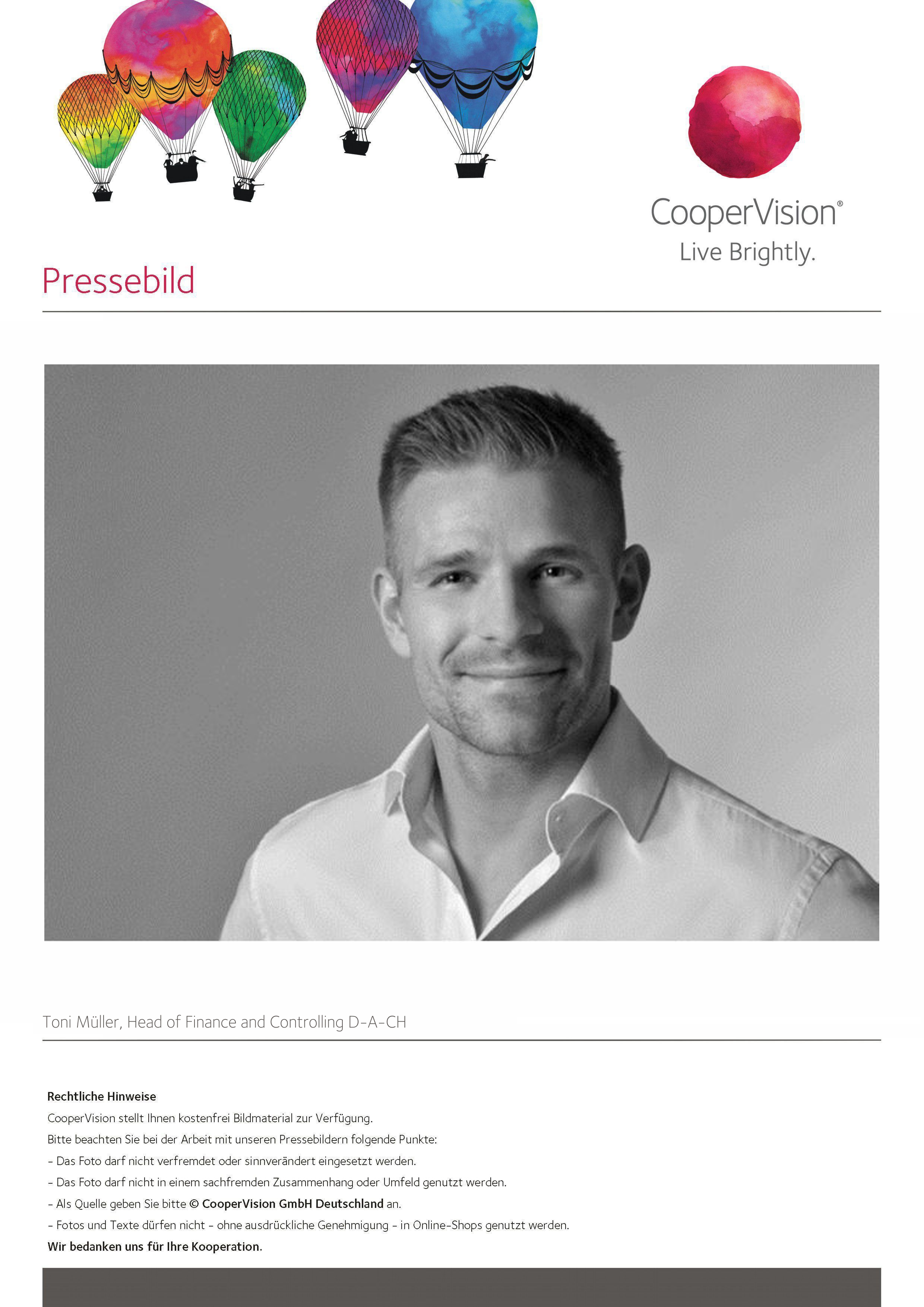 CooperVision mit neuem Führungsteam, CooperVision GmbH, Story - lifePR