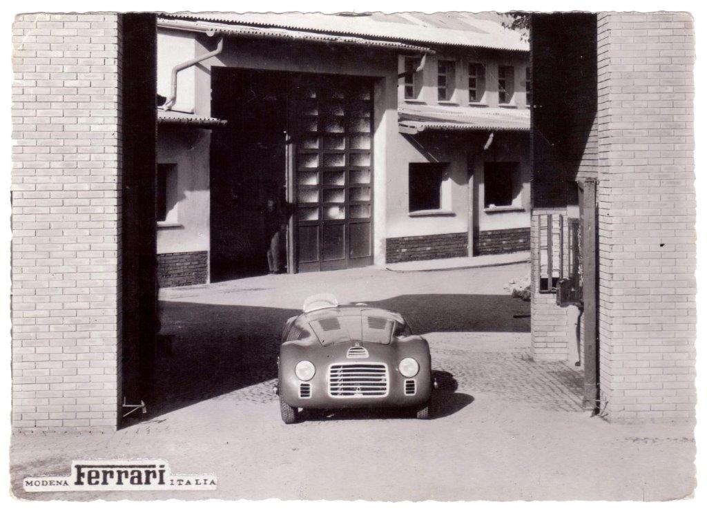 Ferrari factory postcards reach a sensational record price of around ...