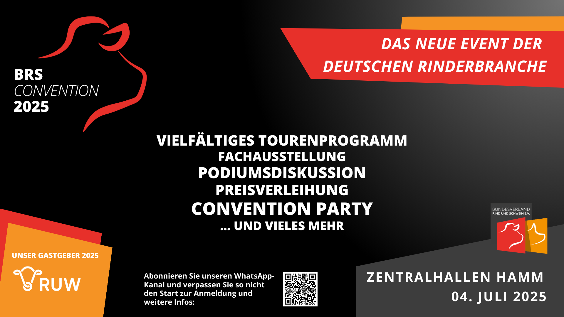 BRS Convention 2025: Das Highlight für Rinderhalter und Züchter – Anmeldung jetzt geöffnet! (in ...