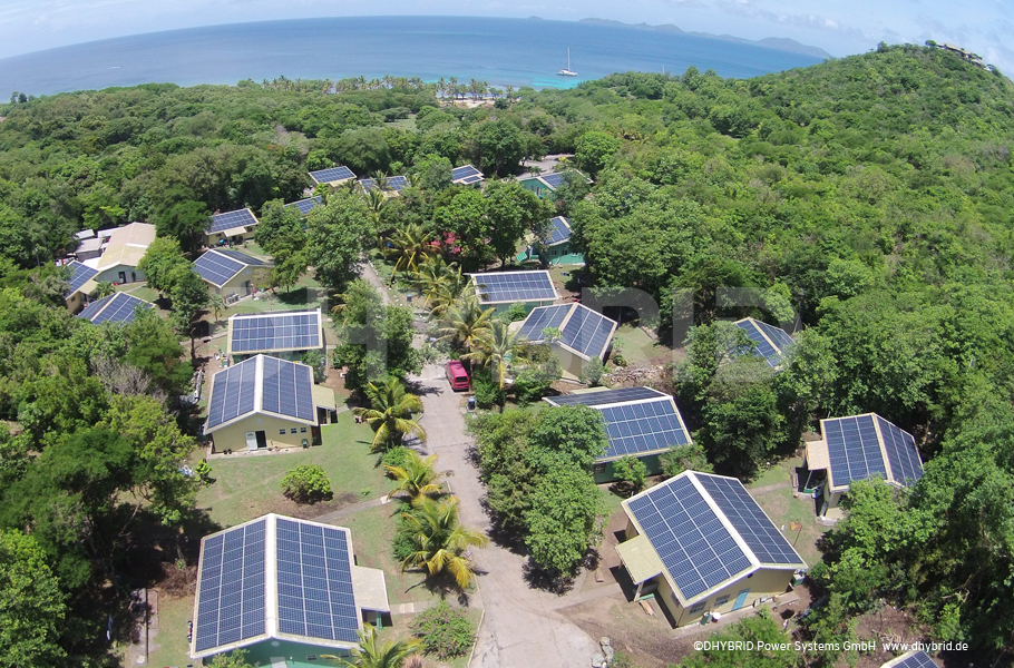 New DHYBRID project in the Caribbean commissioned - 490,000 liters of ...