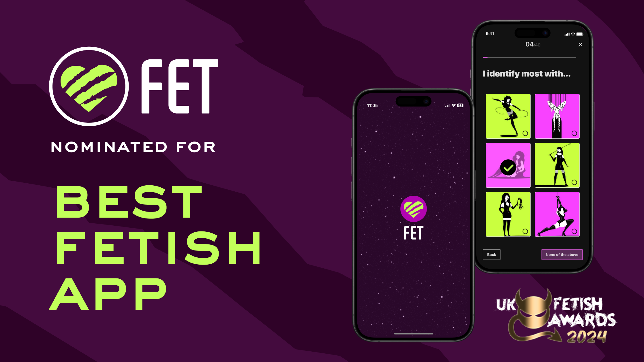„Beste App“ bei den UK Fetish Awards 2024, Ideawise Group, Story - lifePR