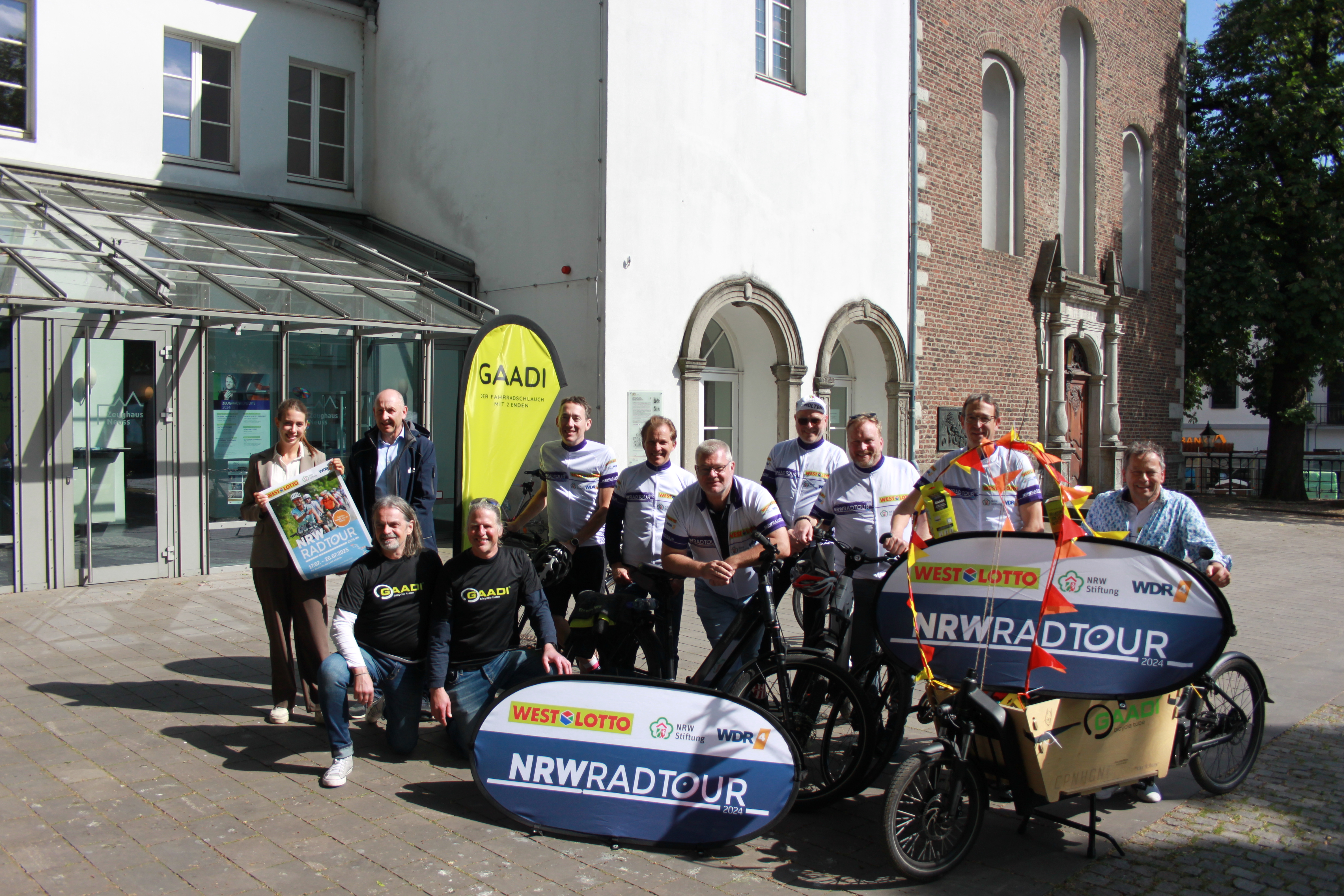 GAADI ist dabei NRW Radtour 2025, GAADI Bicycle Tube GmbH, Story - lifePR