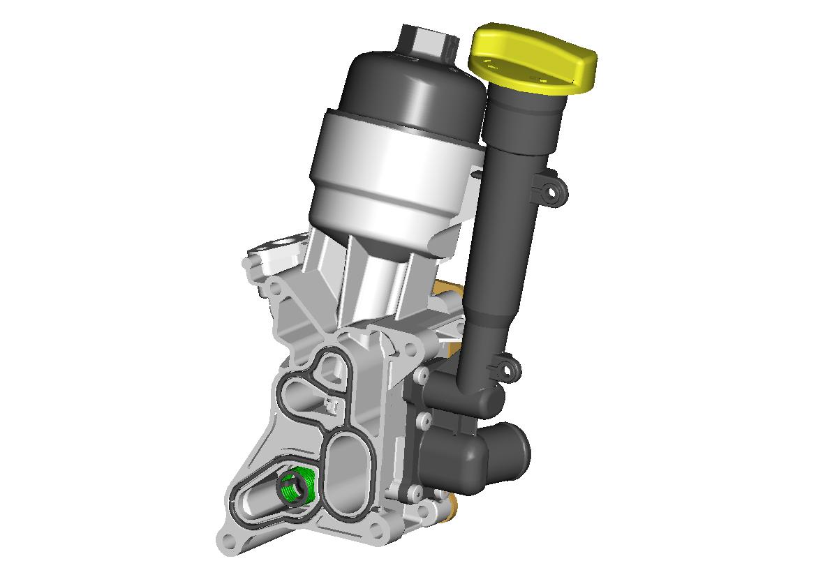 Kompaktes Ölfiltermodul für das Auto des Jahres 2008, Sogefi Filtration ...