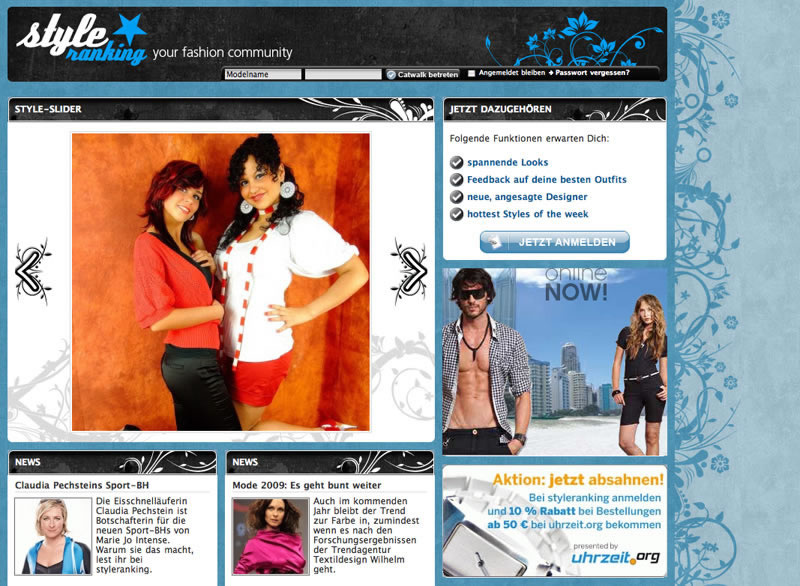 Fashioncommunity styleranking erstrahlt in neuem Look, mit neuen ...