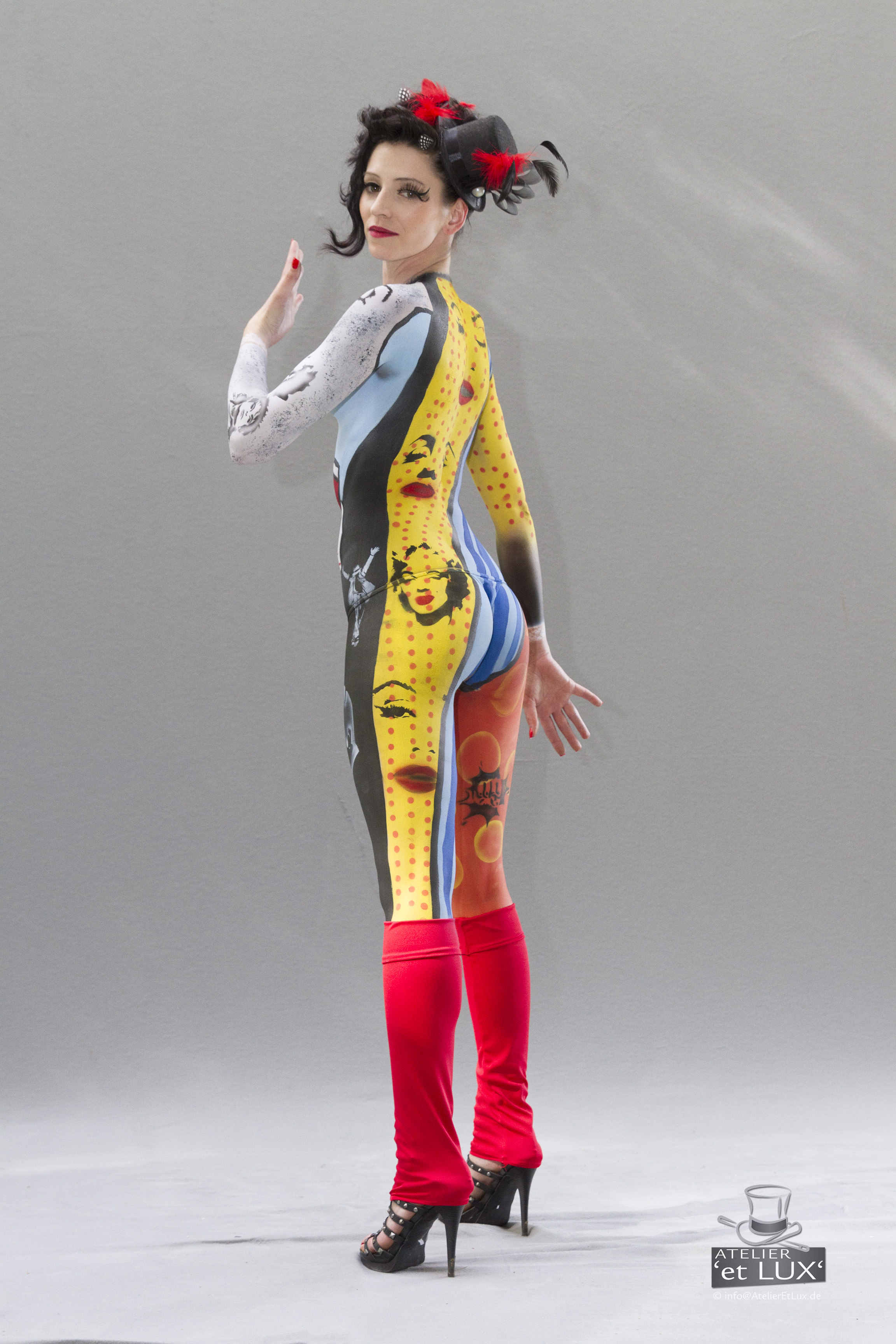 Körperkunst live erleben: Bodypainting-Künstler in der Toskana Therme Bad Sulza, Toskanaworld AG ...