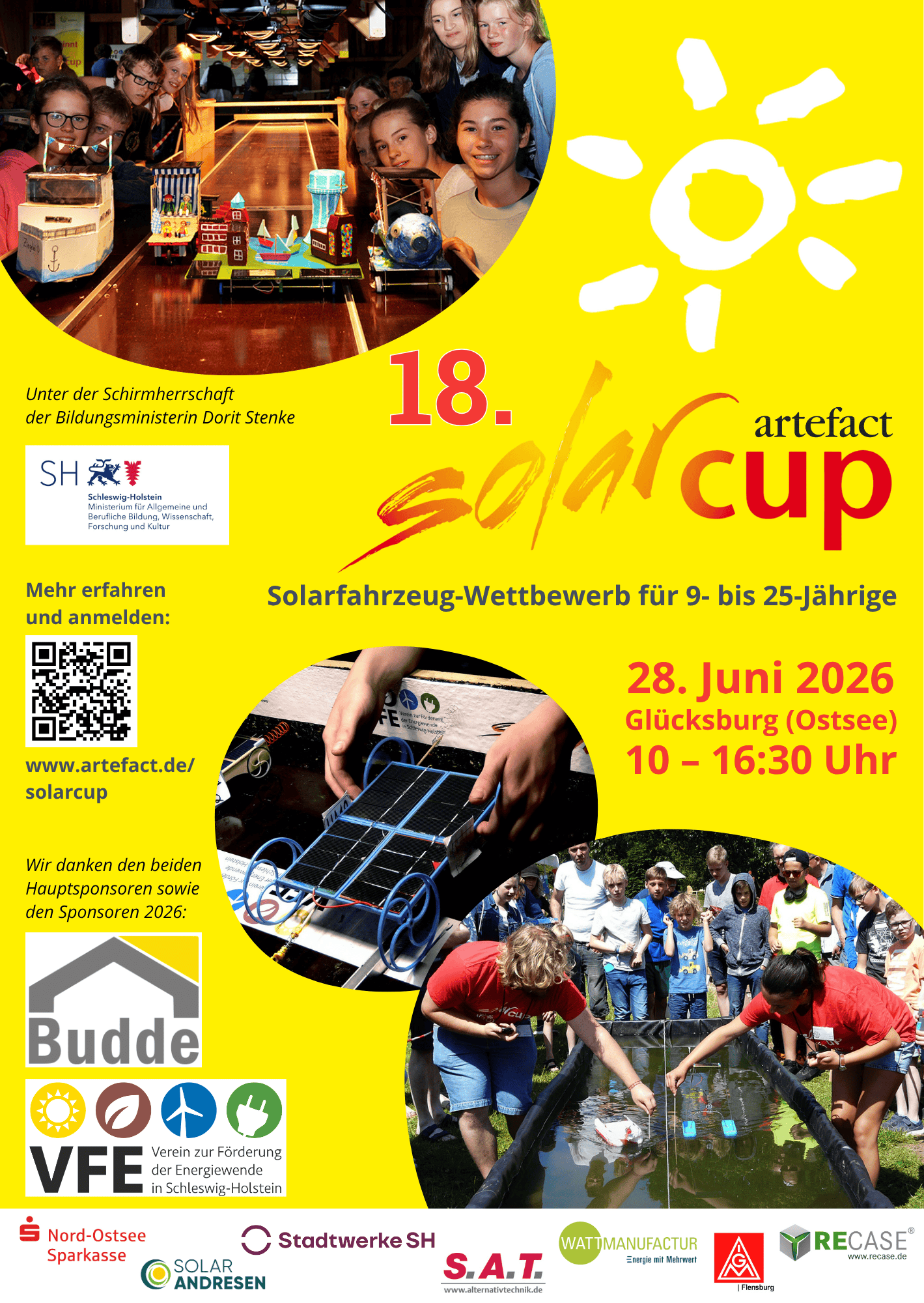 Anfeuern erlaubt: am 28. Juni starten Schüler-Teams in Glücksburg mit ...