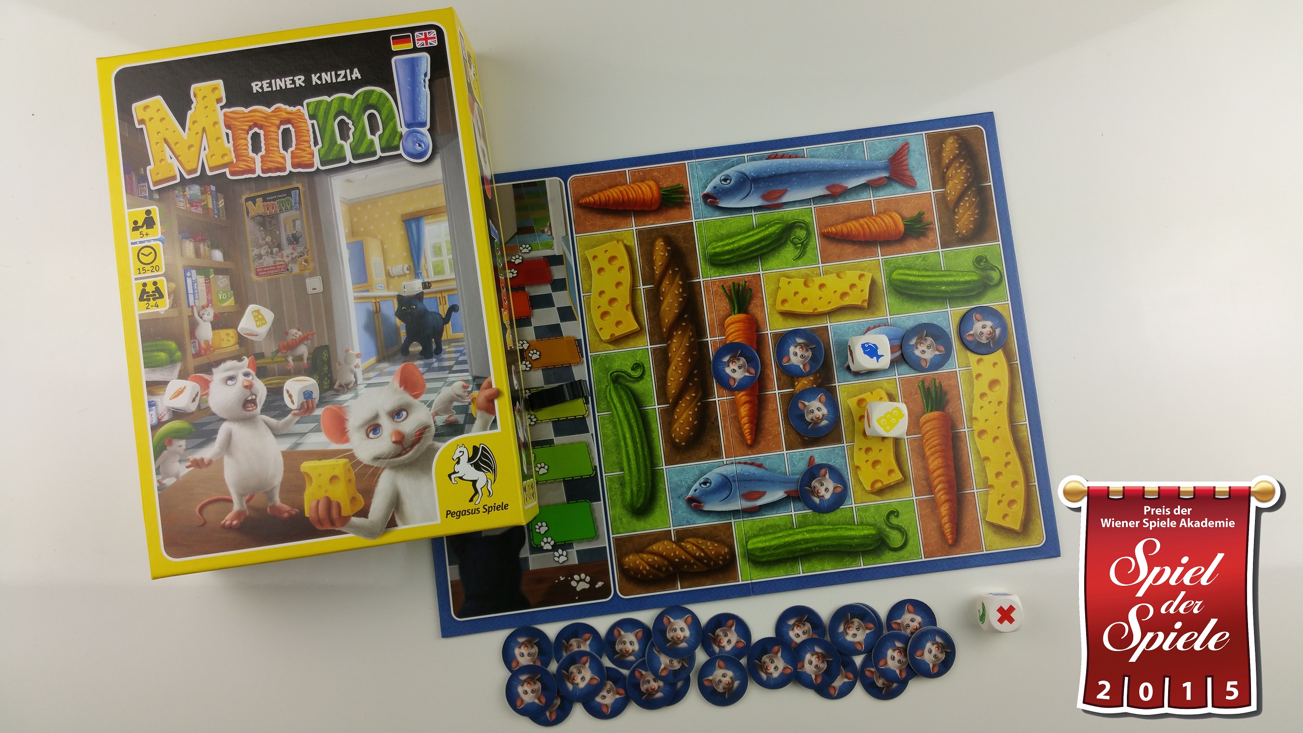 Mmm! ist Spiel der Spiele, PEGASUS SPIELE Verlags- und ...