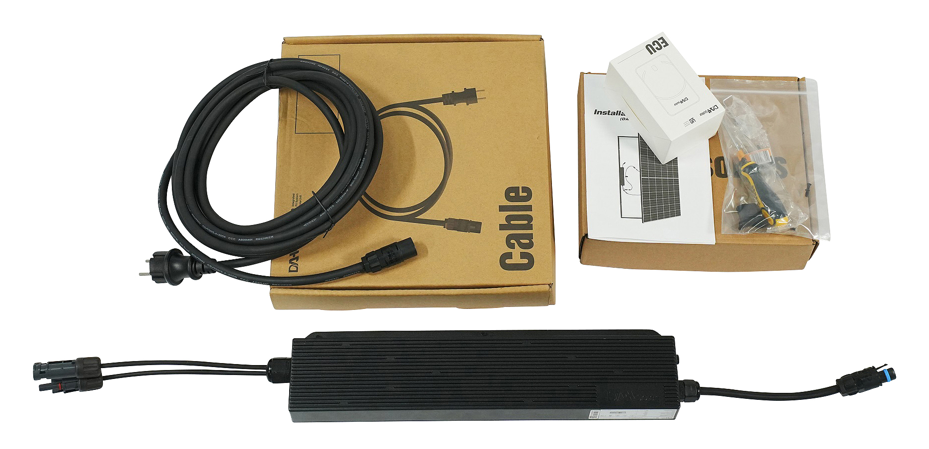 DAH Solar On-Grid-Balkon-Solaranlage, 600/800 Watt, MPPT, 2x 420-W ...