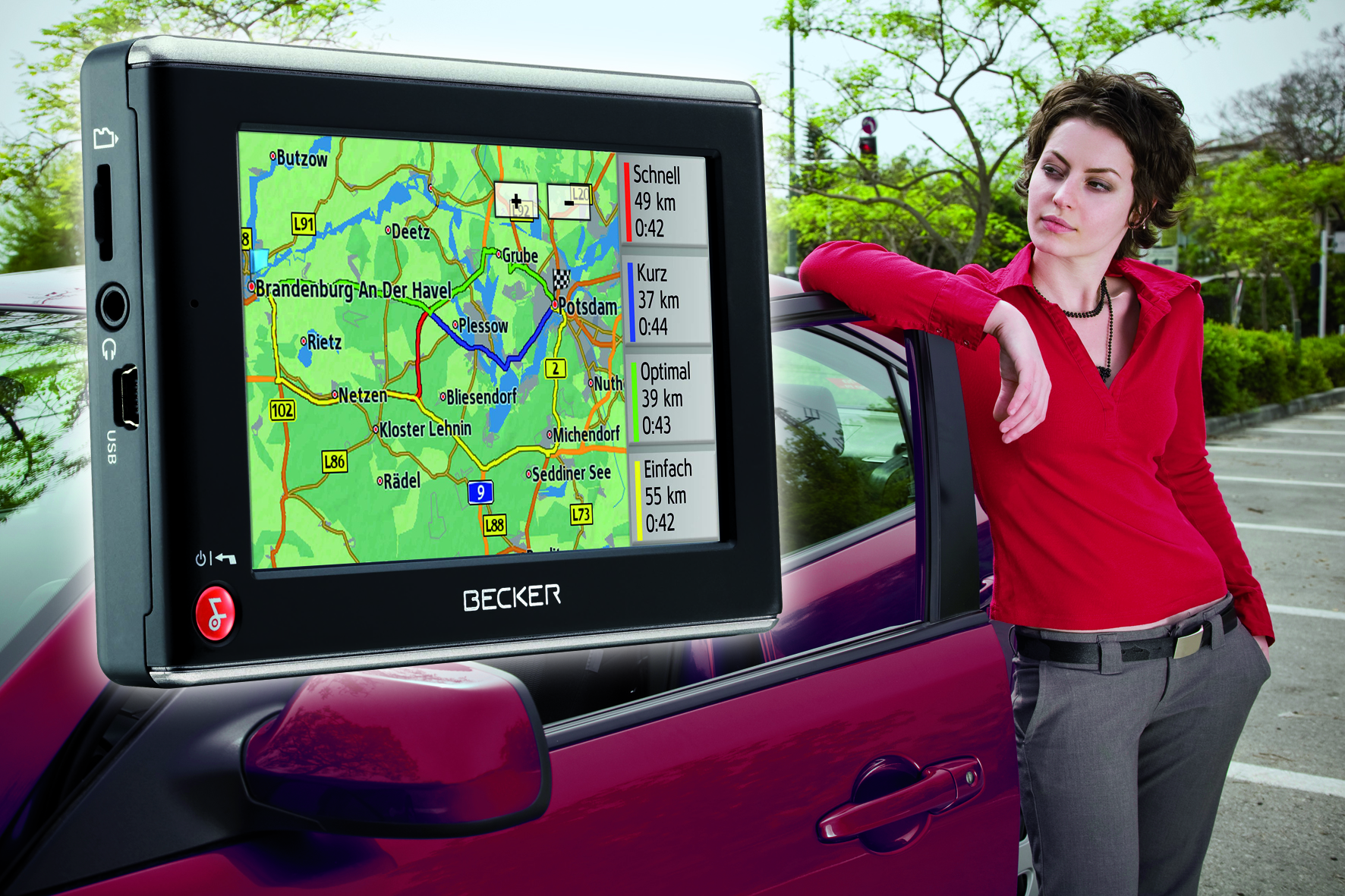 Becker zeigt die neue Welt der mobilen Navigation, Harman Becker ...