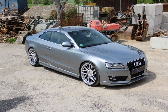 Audi A5 3.2 (B8) mit JMS-Bodykit, Barracuda Dragoon-Felgen und mehr ...