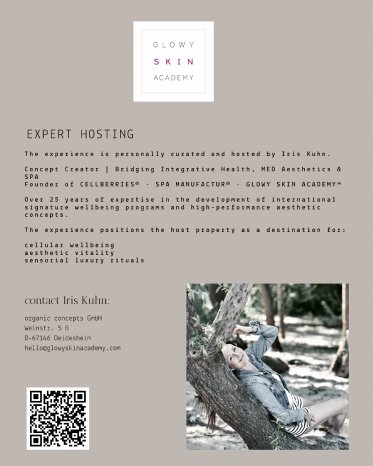 Longevity Retreats für Luxury Hotels: GLOWY SKIN ACADEMY präsentiert ...