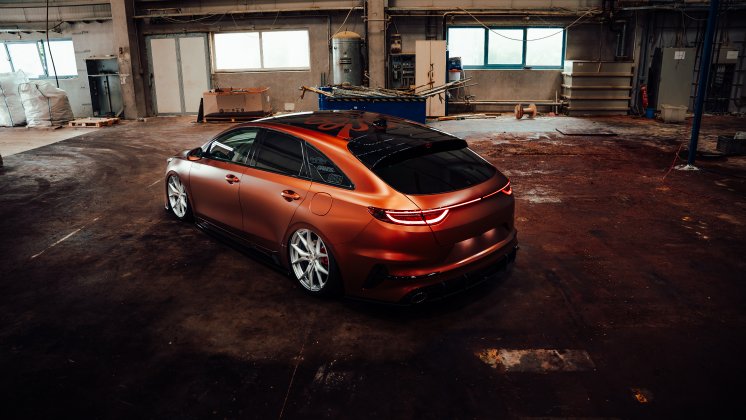 @deepwerkz meets Barracuda: Inferno-Felgen am ProCeed-Showcar, JMS ...